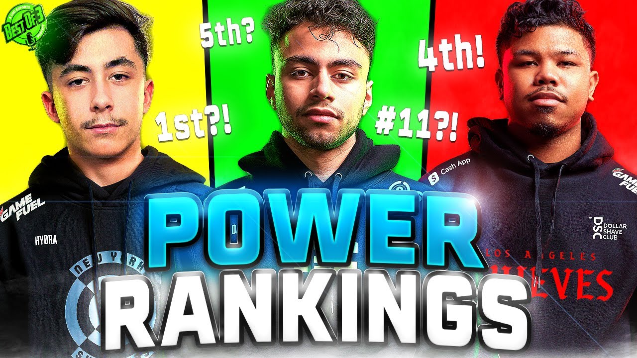 FIRST CDL POWER RANKINGS of CoD Vanguard | Ranking ALL CoD League Teams ...