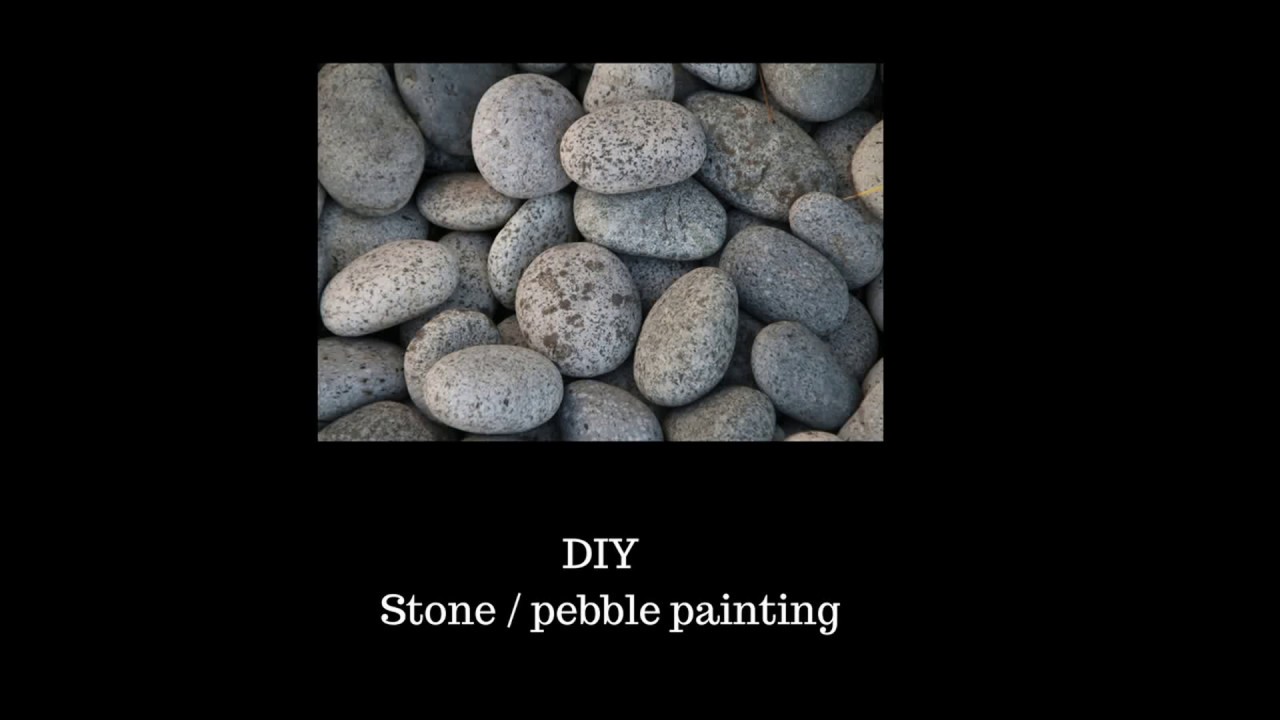 DIY: easy pebble painting - YouTube