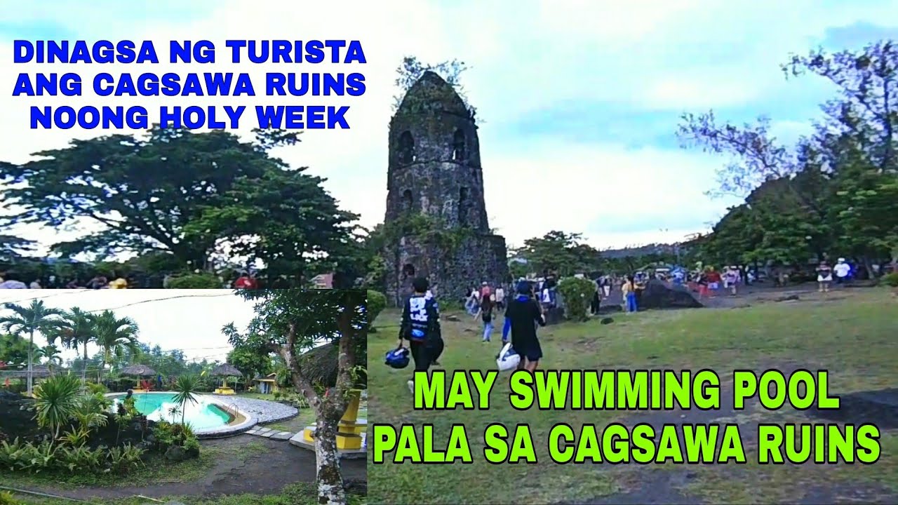 MAY SWIMMING POOL PALA SA CAGSAWA RUINS - YouTube