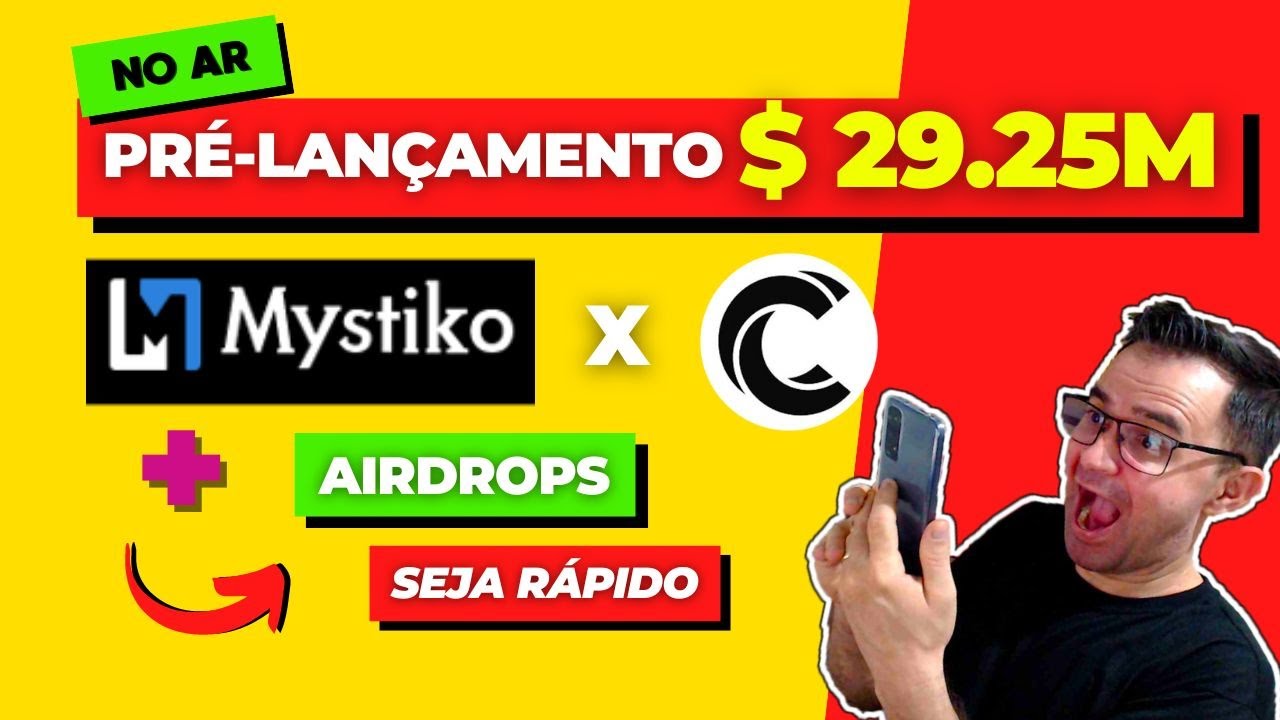 🔴 Agora: Pré-lançamento Mystiko ($29.25M.) na Coinlist + Airdrops ...