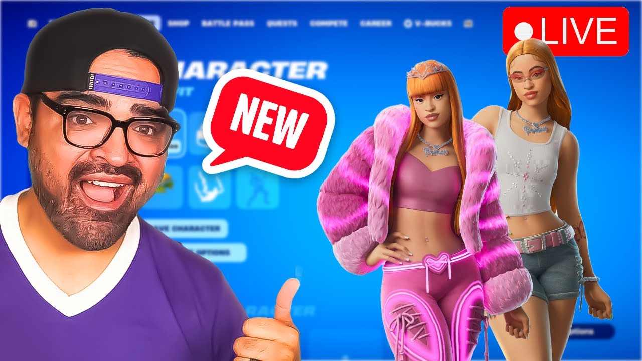ICE SPICE IS IN FORTNITE!!! EARLY ACCESS GAMEPLAY!!! - YouTube