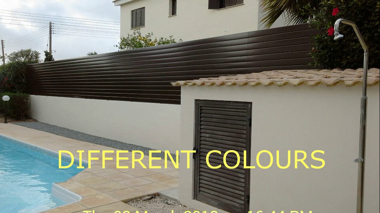 Cyprus Joy - Aluminium Fencing - YouTube