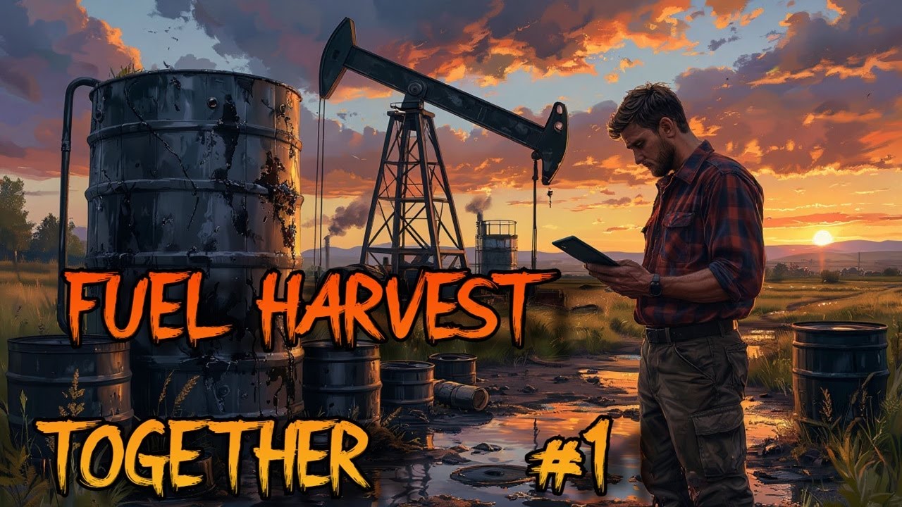 От новичка до нефтяного босса за час! | FUEL HARVEST TOGETHER" - YouTube