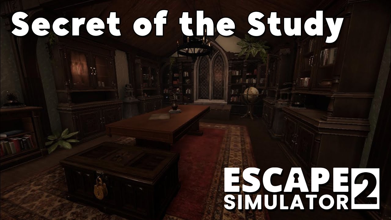 Secret of the Study (walkthrough) - Escape Simulator 2 - YouTube