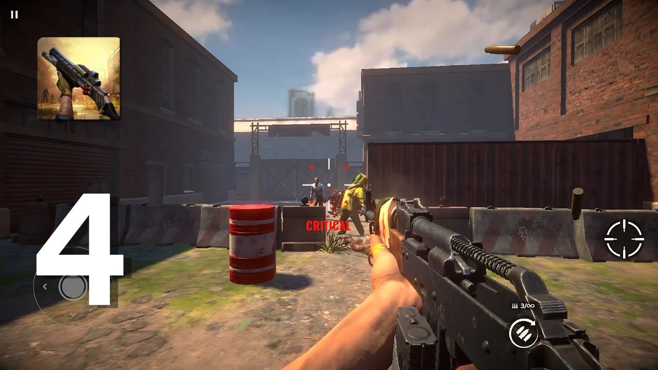 Zombie Harbor: Offline FPS Gameplay Walkthrough Part 4 (Android IOS ...