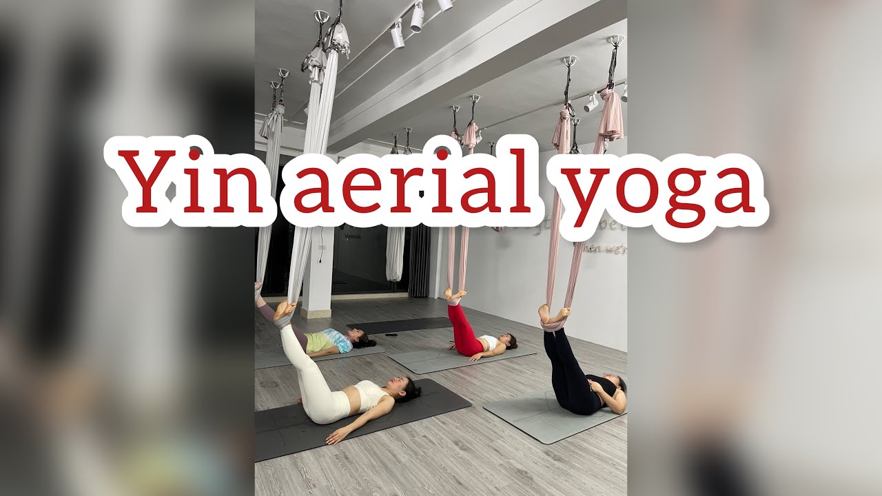Yin aerial yoga, Mellow Yoga, Yoga võng thấp, thư giãn - YouTube