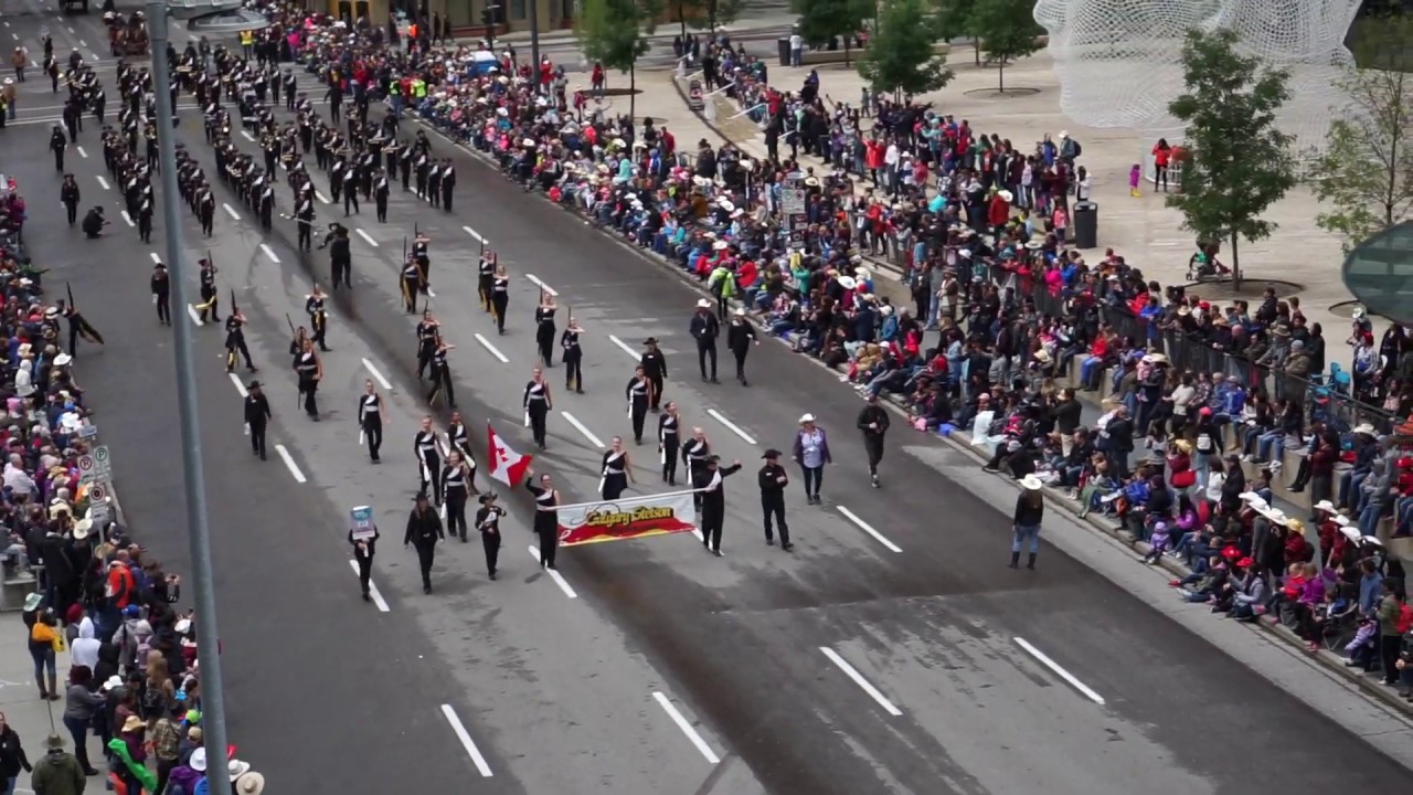 Calgary Stetson Showband, Stampede Parade 2019, Calgary - YouTube