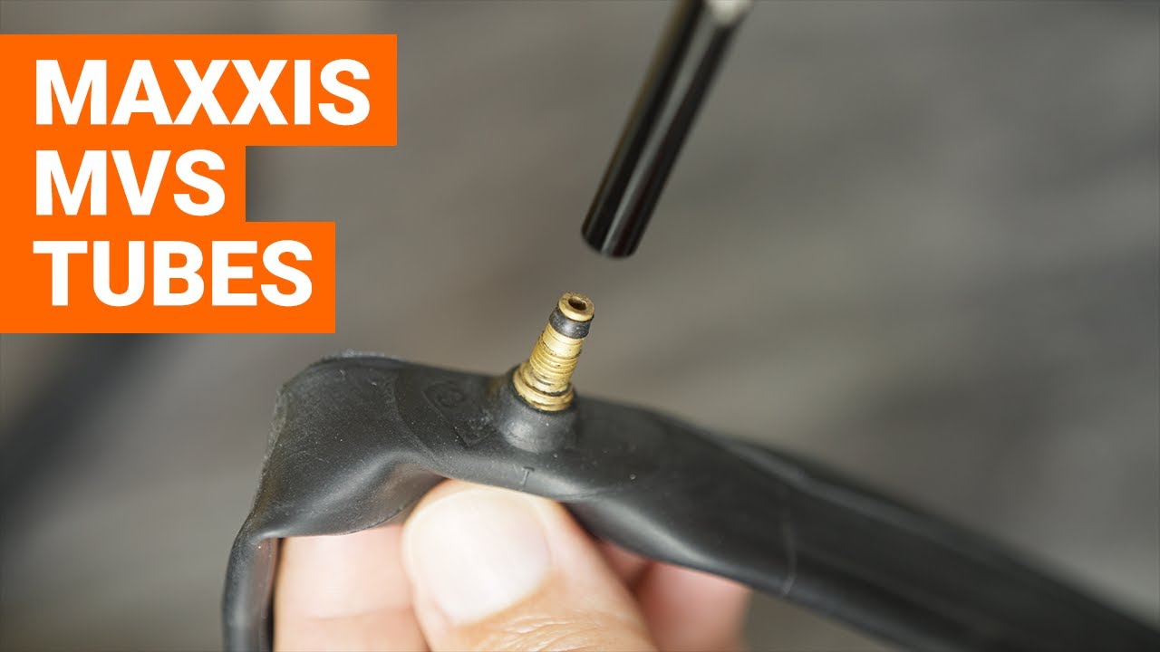 Maxxis MVS (Modular valve system) road cycling TUBES - YouTube
