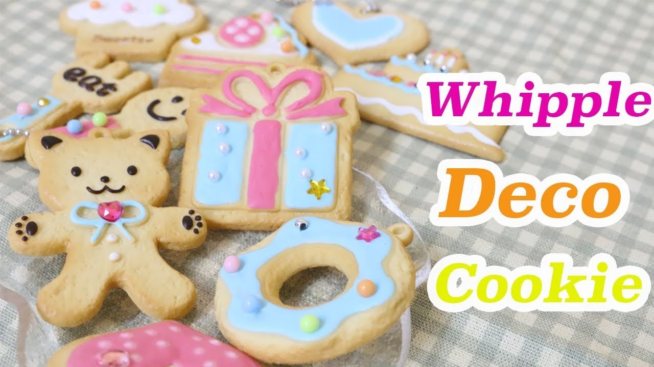 รีวิวของเล่นดินญี่ปุ่น ชุดแต่งคุกกี้ด้วยวิปปิ้งครีมดินญี่ปุ่น Whipple ...