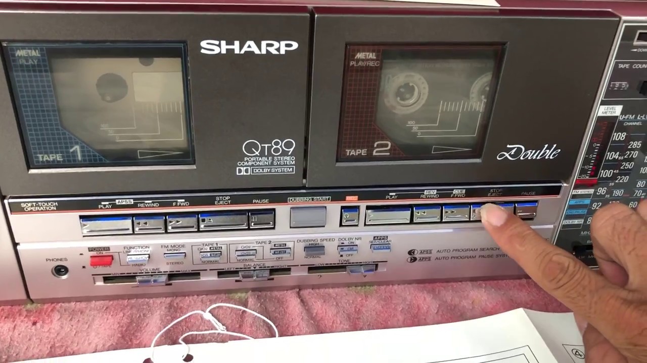 SHARP QT-89 Màu Tím Độc lạ ĐT 0974.037.038( 31/05/2018 ) - YouTube