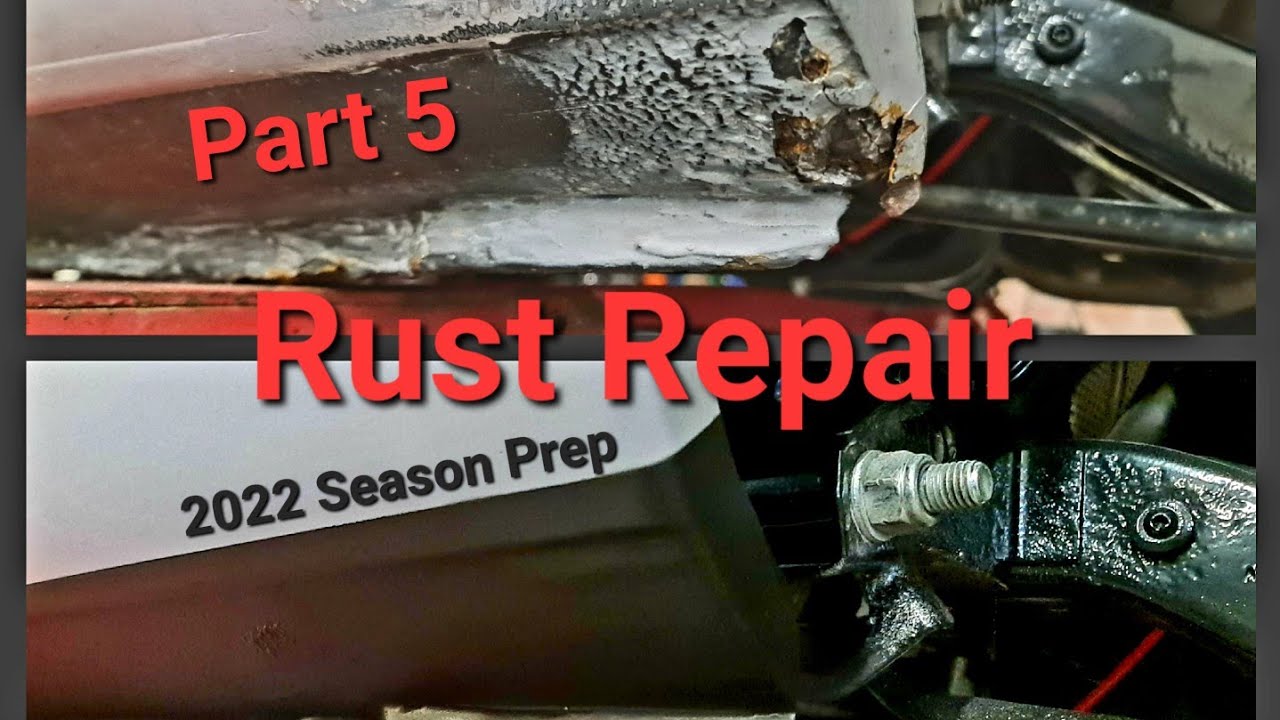 MGF Race Car - Rear Sill Rust Repair - YouTube