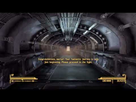 Fallout new vegas. Vault 11 sacrificial chamber - YouTube