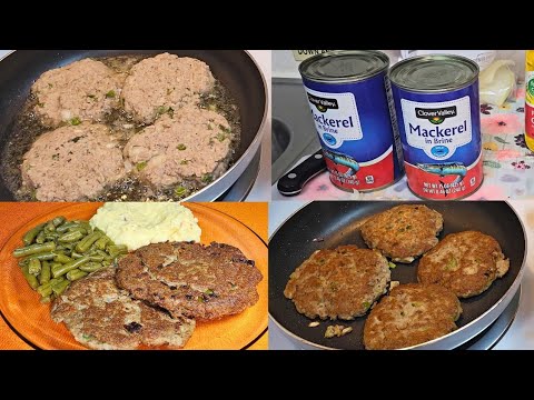 Mackerel Fish Cakes / Patties | Old Fashioned Southern Recipe | Easy to ...