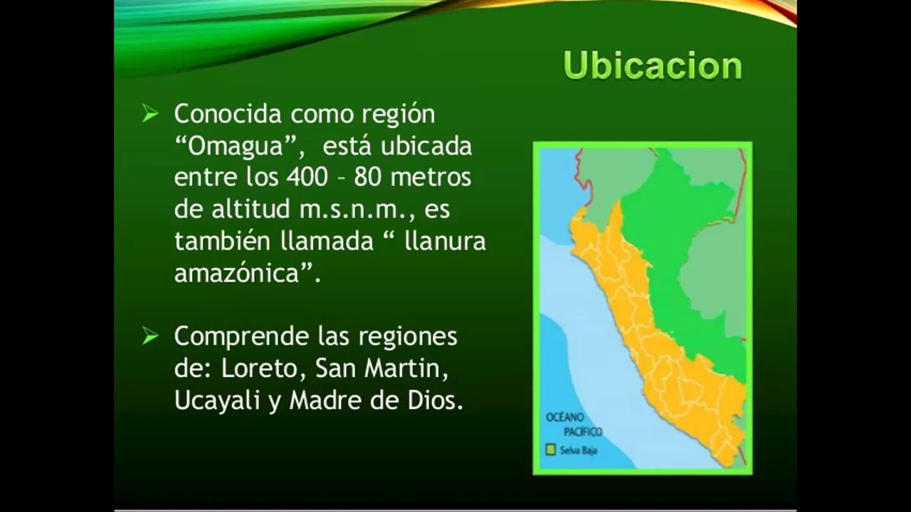 REGIÓN OMAGUA - YouTube
