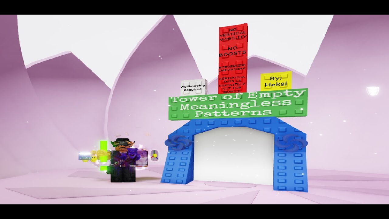 [FIRST CATA] Tower of Empty Meaningless Patterns COMPLETIONNN || JToH ...