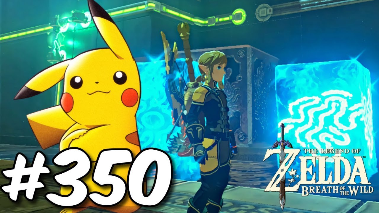 ZELDA BREATH OF THE WILD #350 DLC 2 FR - PIKACHU LE RETOUR - ZELDA BOTW ...