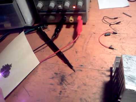 500mW IR Laser Burning Stuff - YouTube