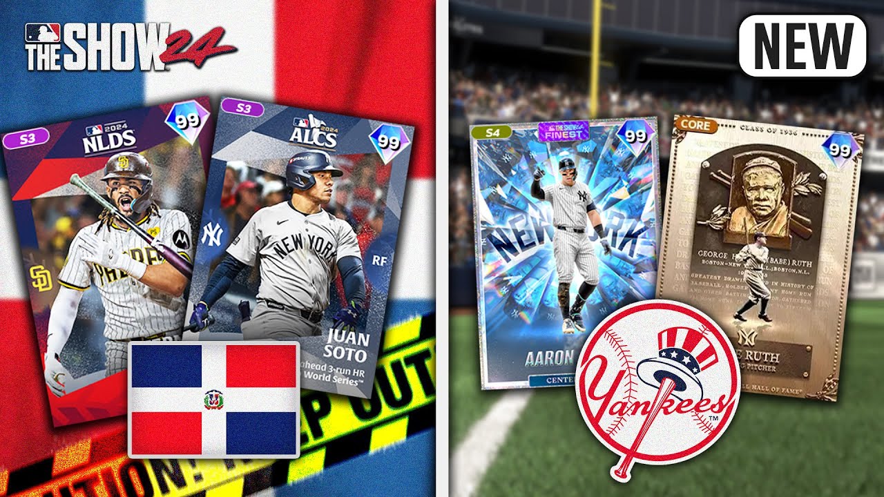 JUAN SOTO y DOMINICANOS contra New York Yankees | MLB The Show 24 - YouTube