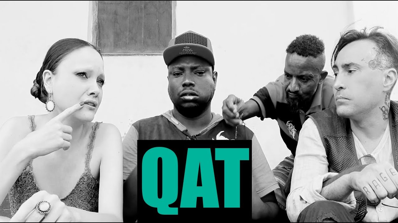 KENYA - CHEWING KHAT/MIRAA #7 (also known as Catha edulis, Chat, Jaba ...