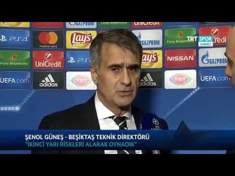 Beşiktaş 3-3 Benfica senol gunes mac sonu roportaj