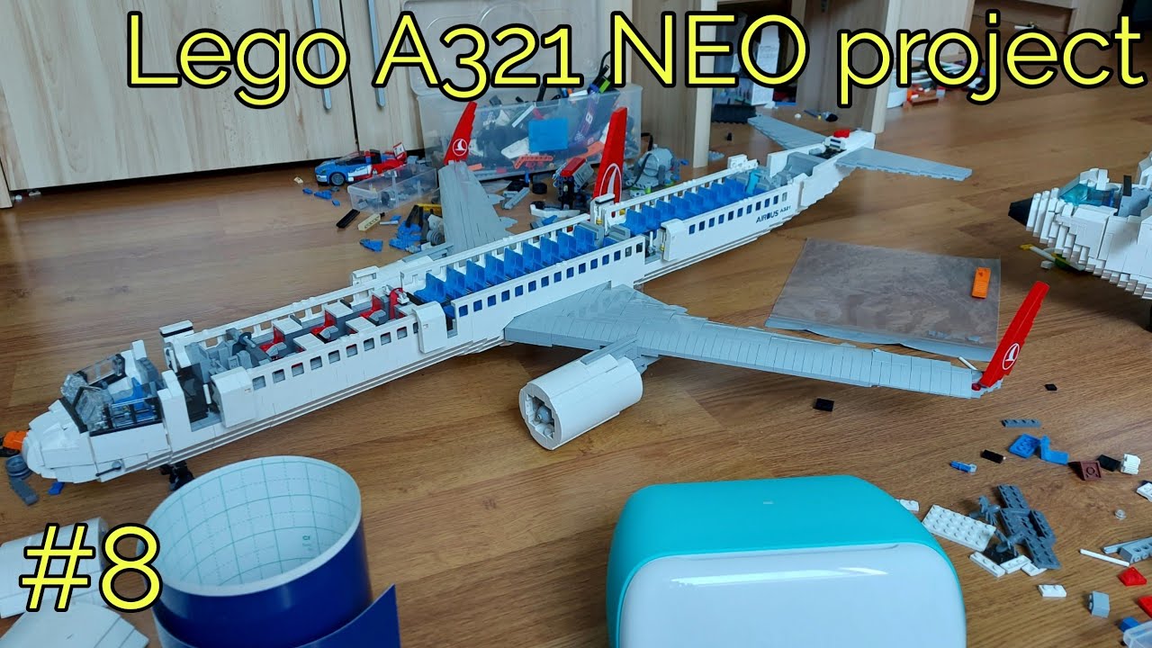 Lego A321 NEO project #8 It's done !! - YouTube
