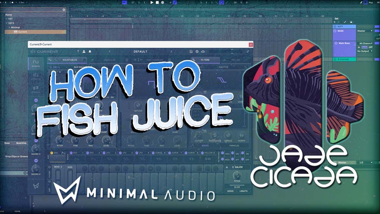 How to make Fish Juice by Jade Cicada w/ @MinimalAudio's Current in ...