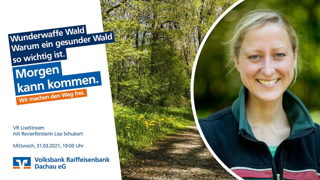 VR Dachau Livestream mit Revierförsterin Lisa Schubert - YouTube