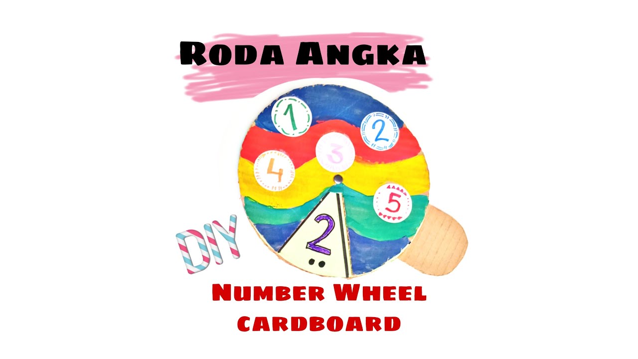 Membuat Roda Angka dari Dus Bekas - YouTube