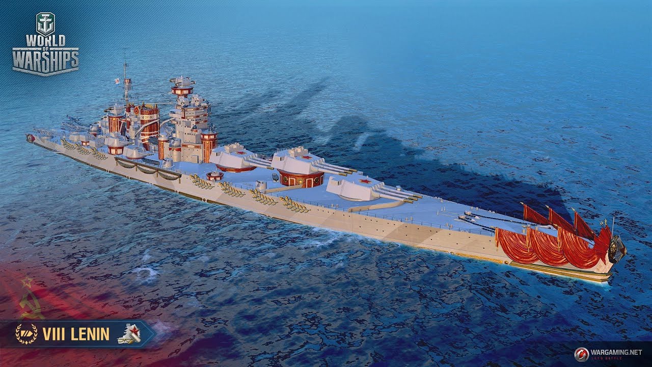 #0611 World of Warships Lenin 1440p HDR 60 FPS russian BB ranked ...