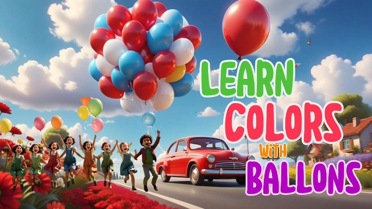 Colors Song [Learning Colors] | Learn Colors with Balloons ...