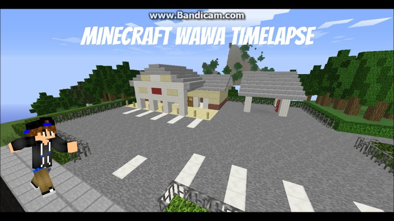 Minecraft Timelapse | Wawa Convenience Store - YouTube