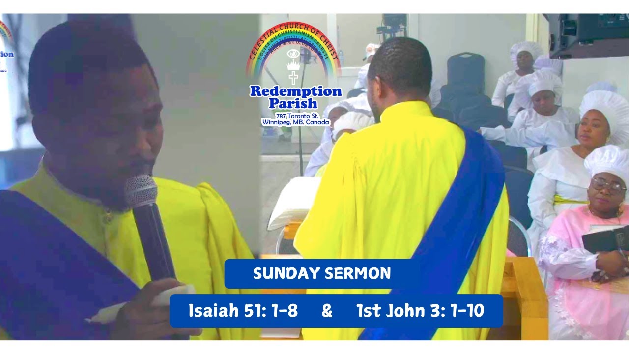 Word Ministration by Evang Abiodun...Celestial Church of Christ ...