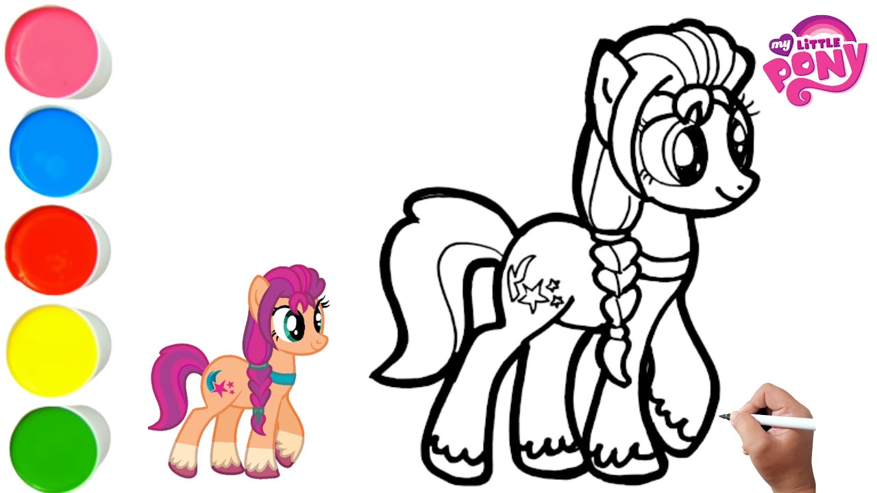 How To Draw My Little Pony : Sunny Starscout - YouTube