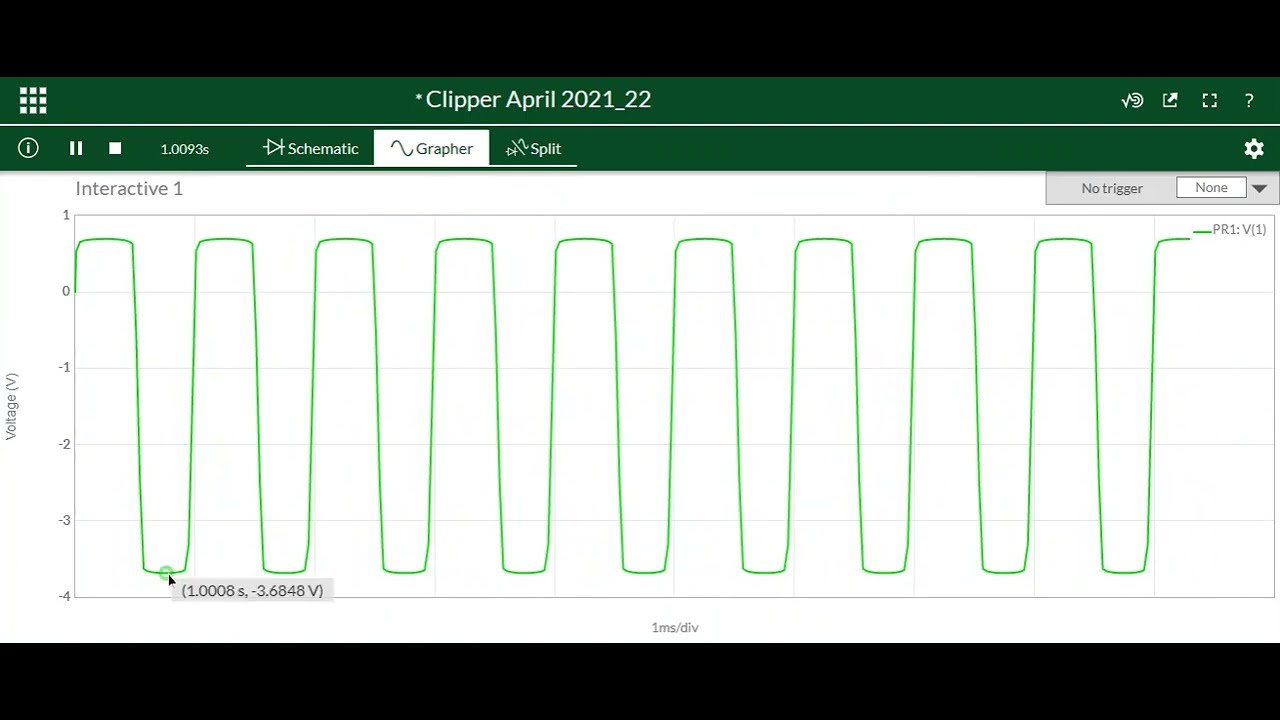 Clipper Simulation using Multisim ( April 2021_22) - YouTube