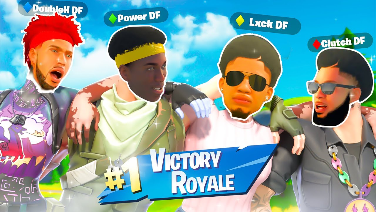 DF plays FORTNITE for the 1ST TIME EVER.... (Hilarious)😂 - YouTube