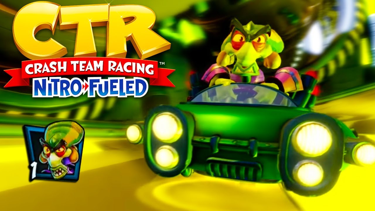 8 Races with the fastest character in the galaxy "Nitros Oxide" | CTR ...