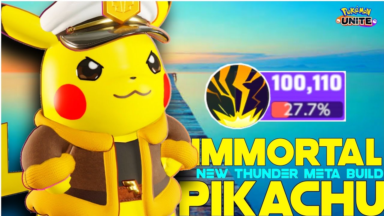PIKACHU BECOMES INSANELY IMMORTAL IN MASTER RANK WITH NEW SLICK THUNDER ...