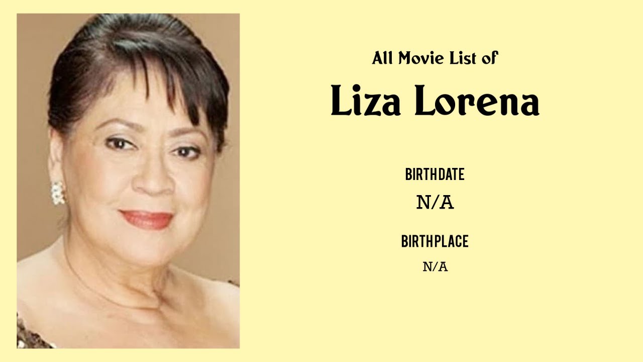 Liza Lorena Movies list Liza Lorena| Filmography of Liza Lorena - YouTube