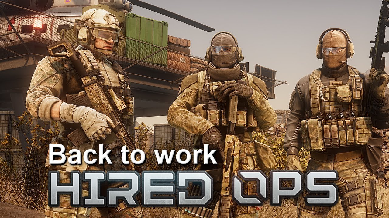 Hired Ops with low low graphic settings - YouTube