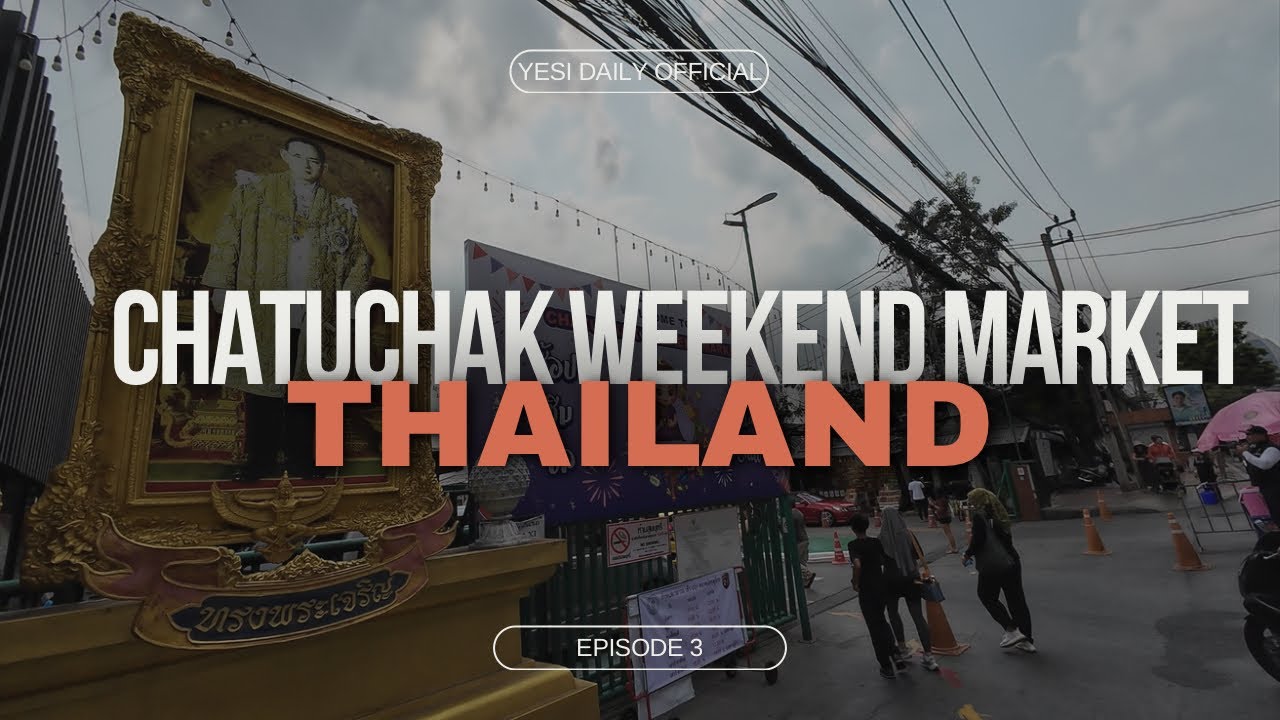 Pasar Terbesar Di Bangkok Thailand🇹🇭,Chatuchak Weekend Market Episode 3 ...