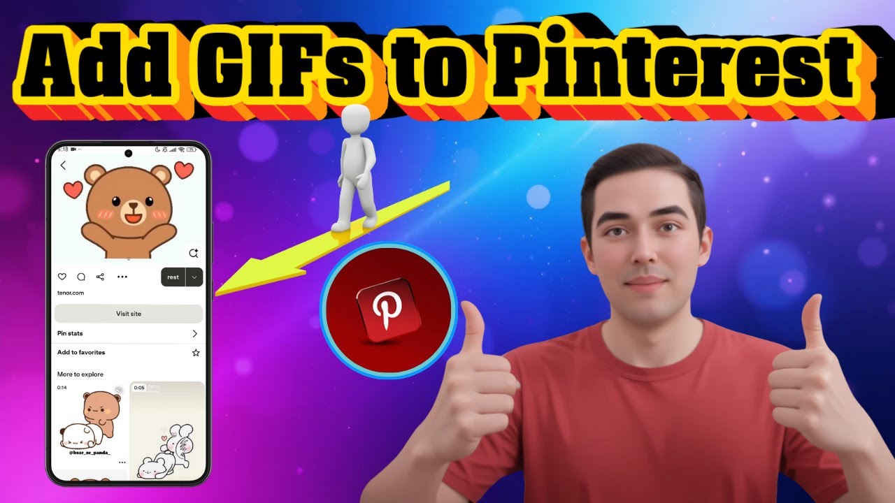 How To Add Gifs To Pinterest Board | Step-By-Step Guide - YouTube