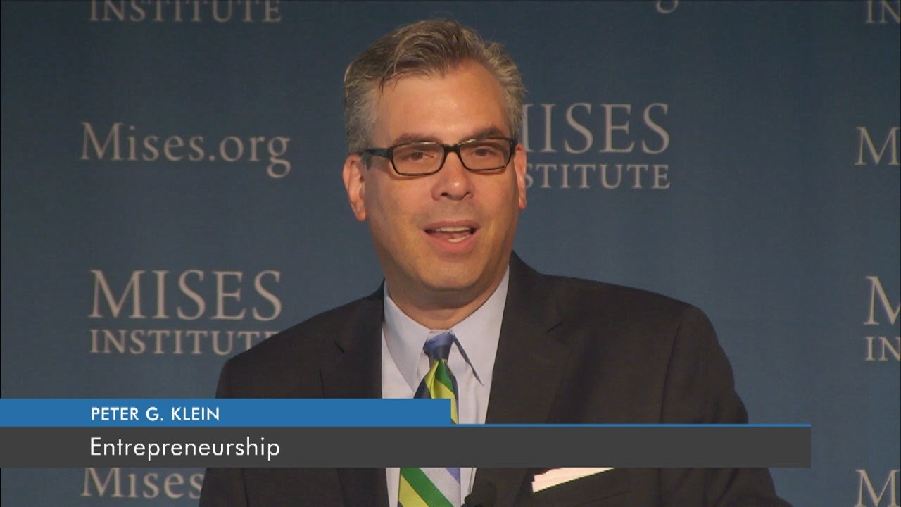 Entrepreneurship | Peter G. Klein - YouTube