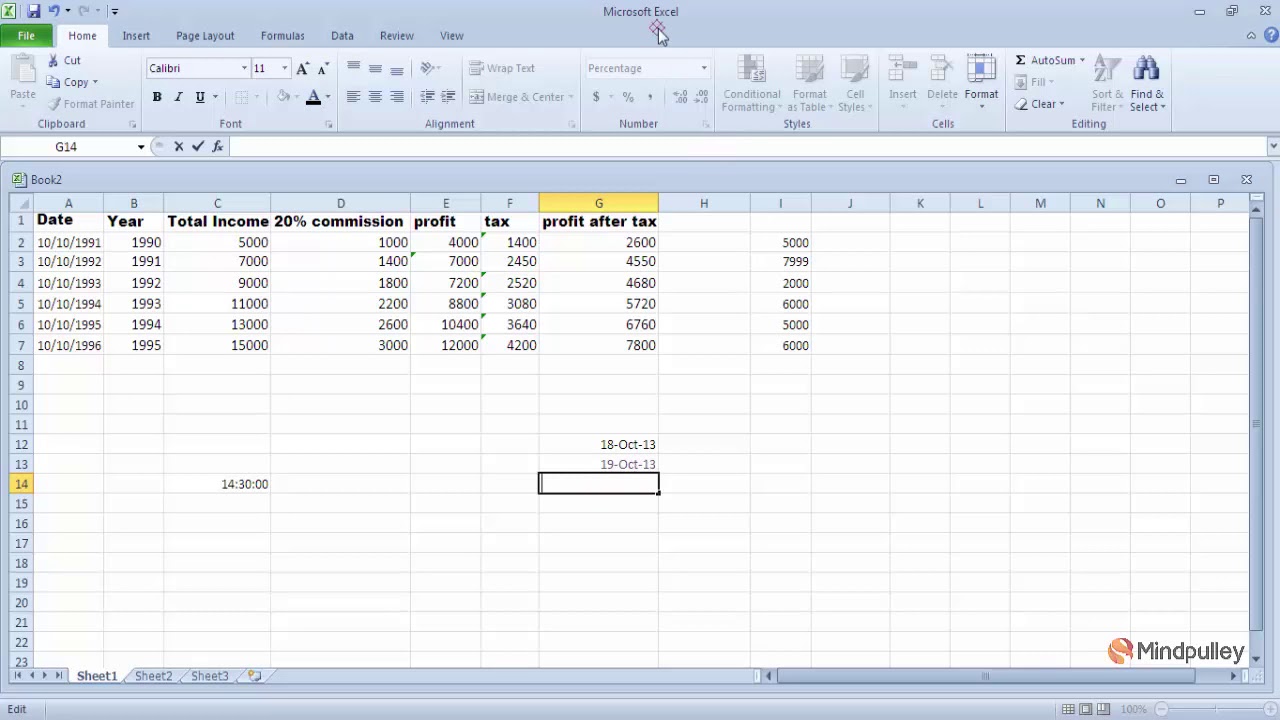013 Conditional formatting at style group in home tab - Microsoft Excel - YouTube