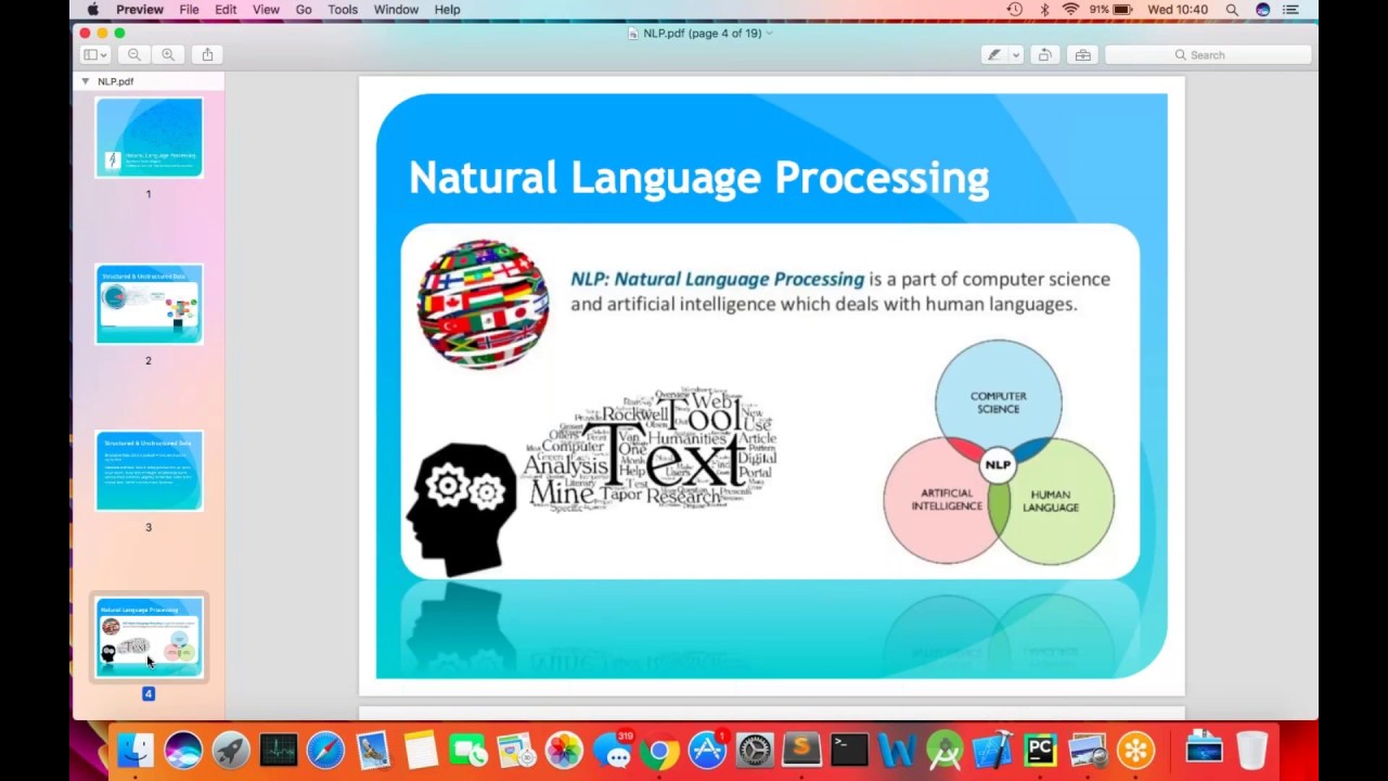 Natural Language Processing Python Nltk Youtube