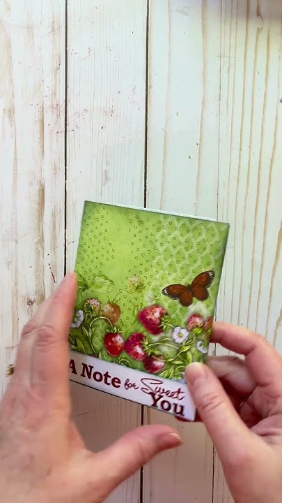 🍓 Easy One Page Wonder 4x5 Folio One Sheet Wonder #craftygiveaway #shorts - YouTube