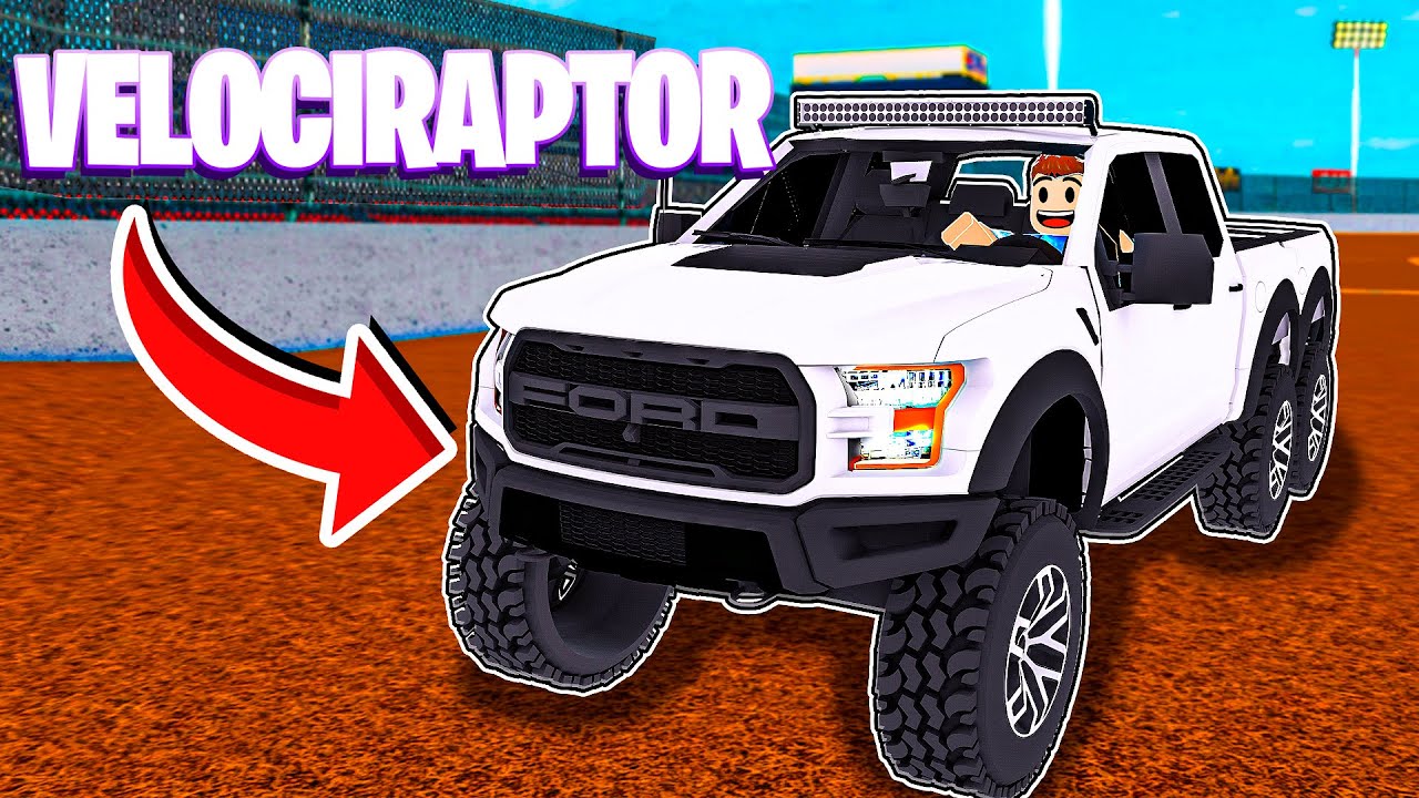NEW VELOCIRAPTOR UPDATE IN ROBLOX VEHICLE LEGENDS!!! (FORD RAPTOR 6X6 ...