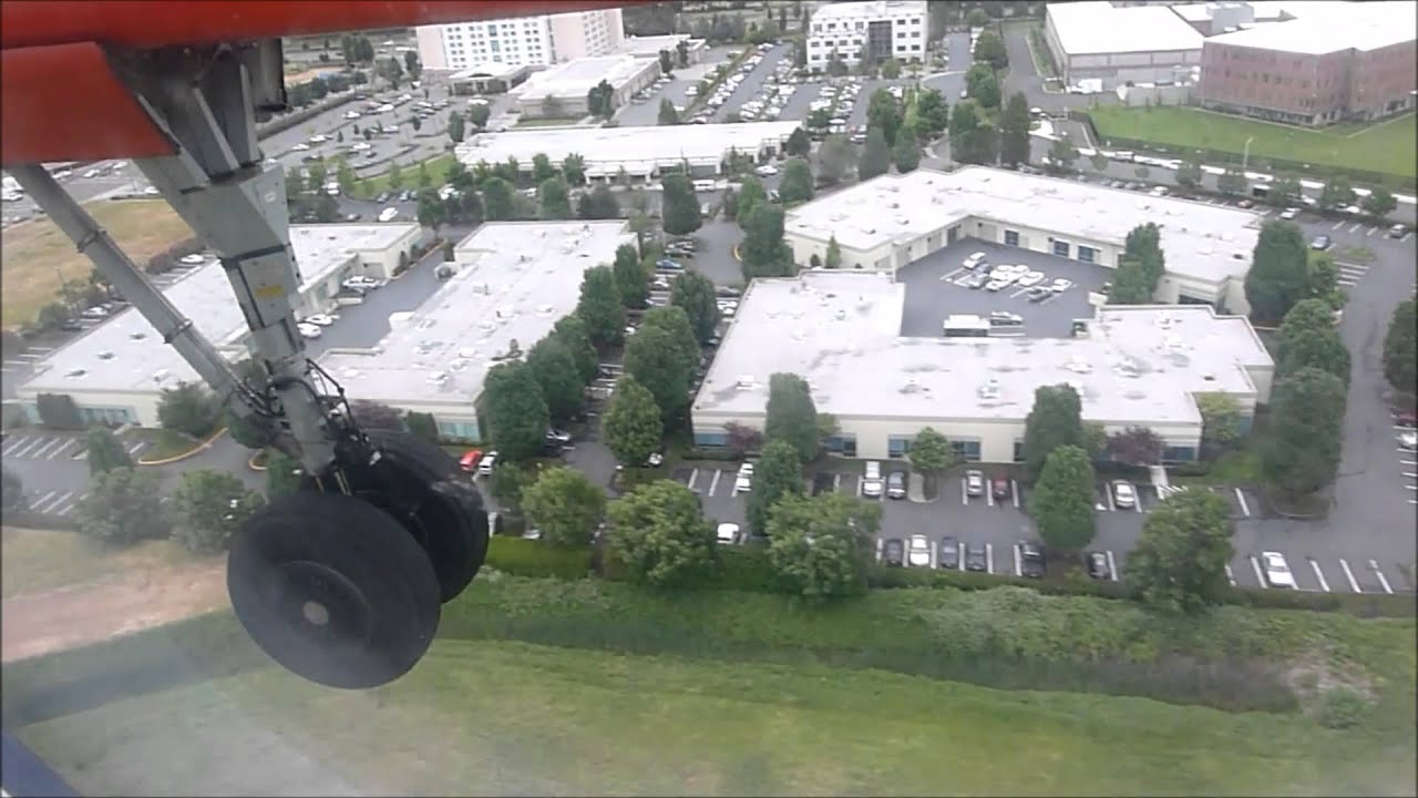 Alaska Airlines AS2435 Vancouver BC to Portland OR June 1st 2015 - YouTube