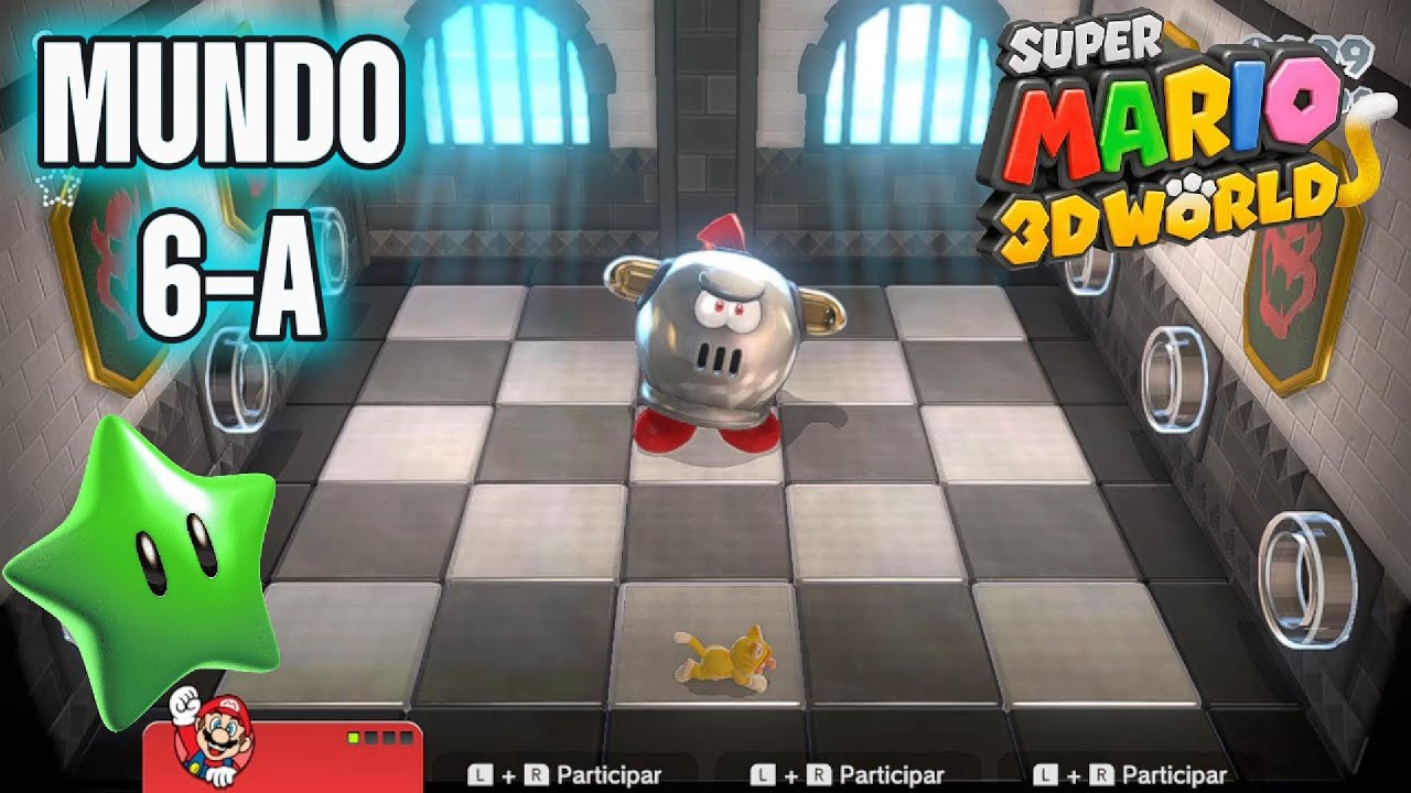 Super Mario 3D World Mundo 6-A El Principe Bronco en el Camino - YouTube