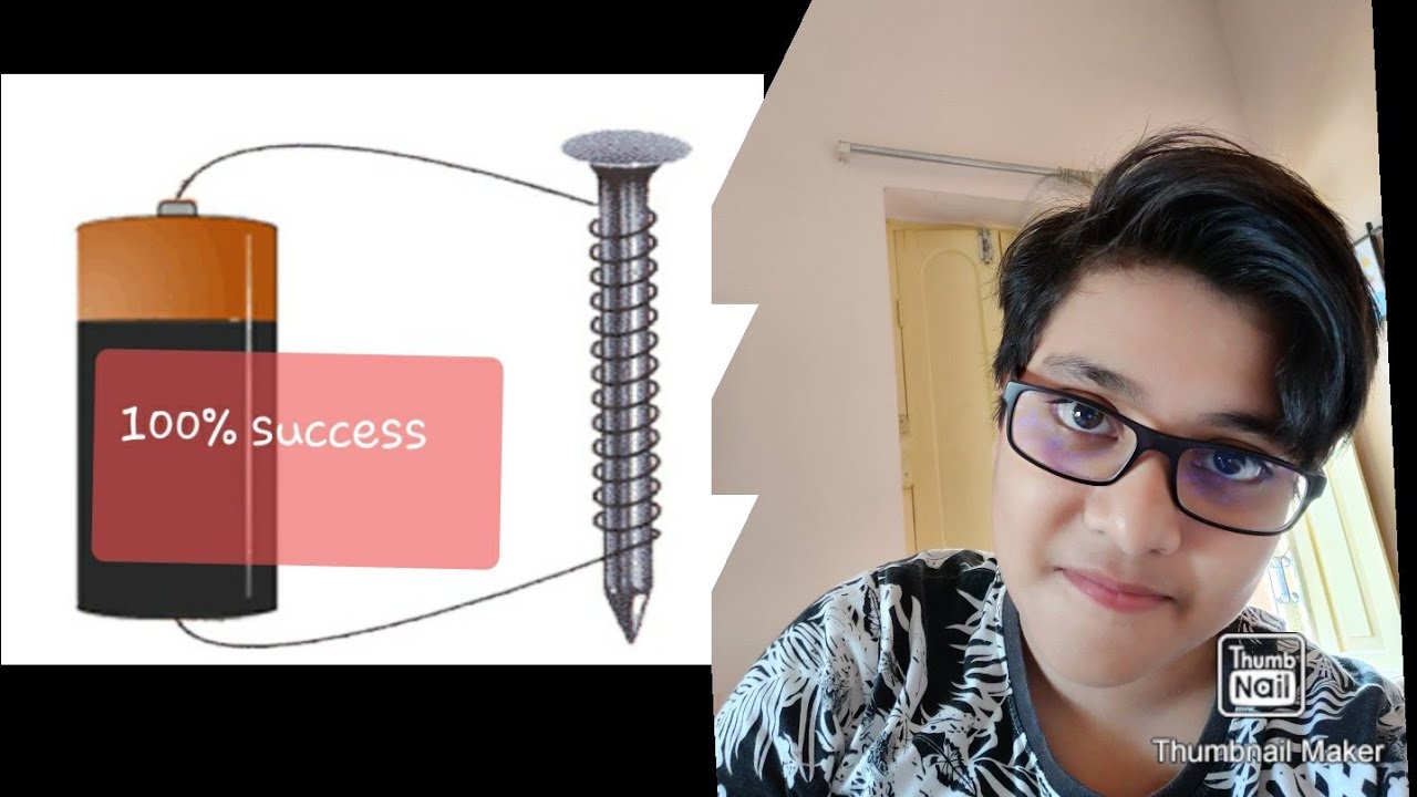 How To Make An Electromagnet At Home Experiment Percent Successful Result By Fun With Ayush how-to-make-an-electromagnet-at-home-experiment-percent-successful-result-by-fun-with-ayush