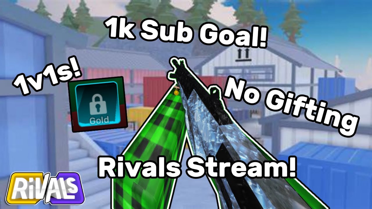 (🔴Live) Playing Rivals LIVE! - 1v1s, Grinding, Etc! - YouTube